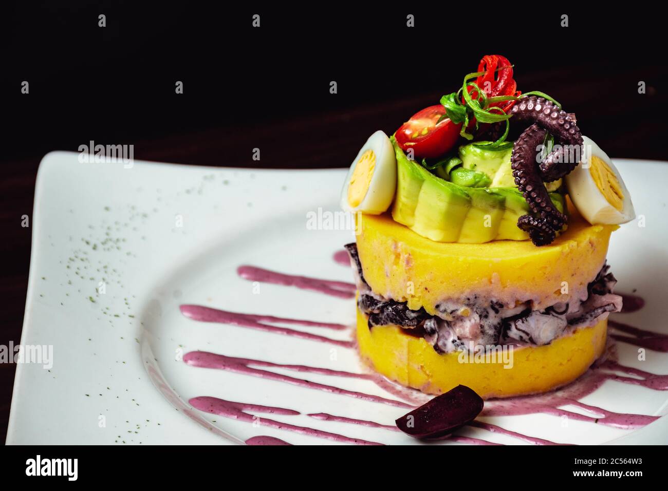 Causa dish hi-res stock photography and images - Alamy