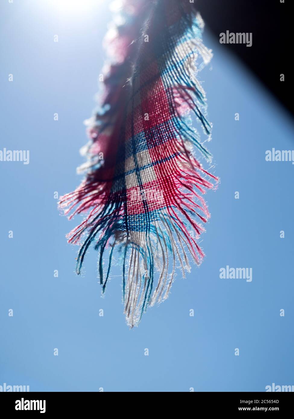 Bunting flags red blue hi-res stock photography and images - Alamy