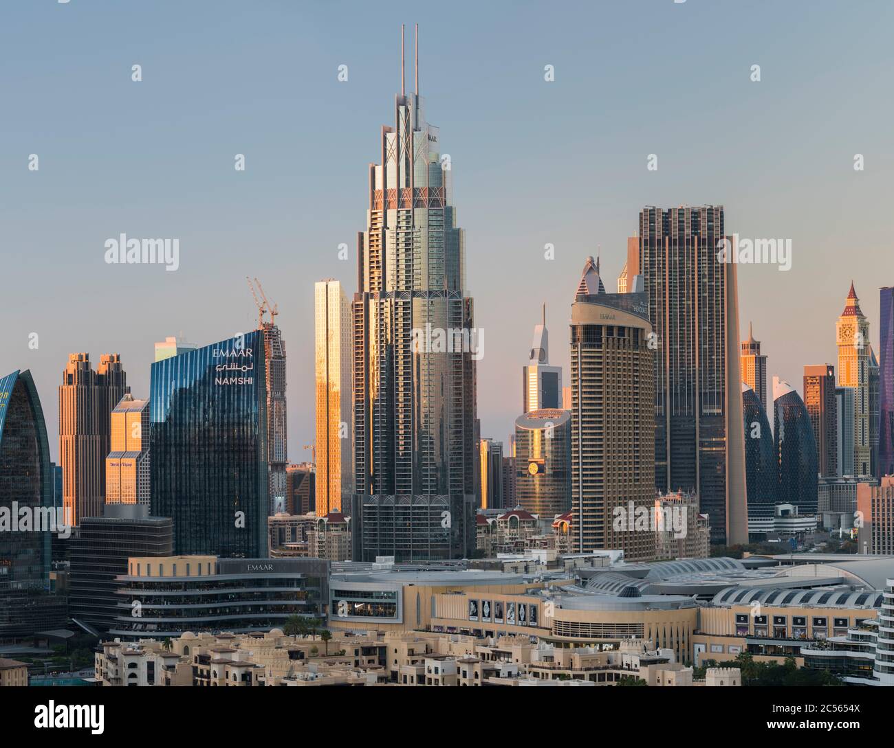 Address Boulevard Hotel, Downtown, Dubai, United Arab Emirates Stock ...