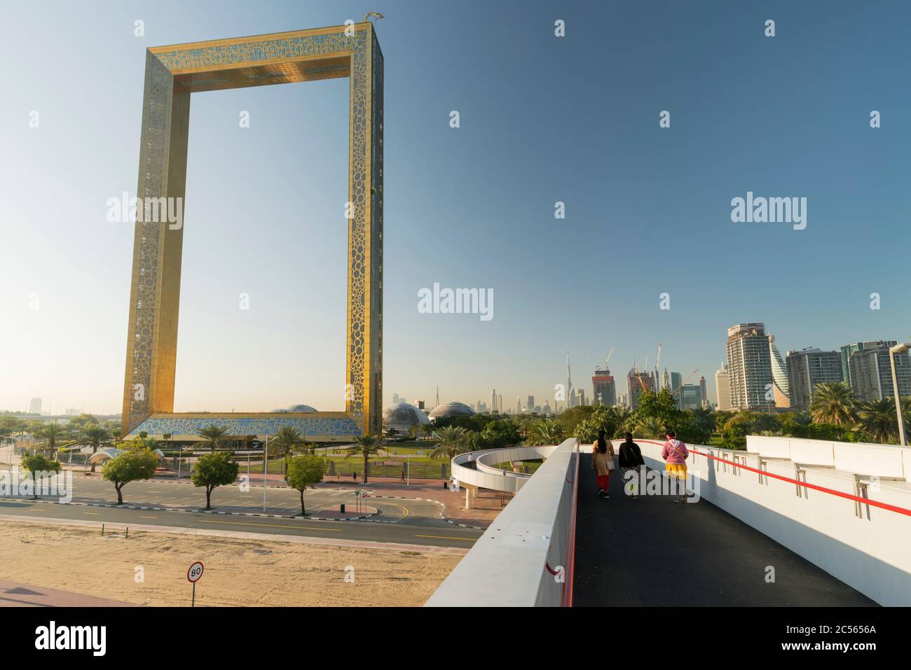 Dubai Frame, Dubai, United Arab Emirates Stock Photo - Alamy