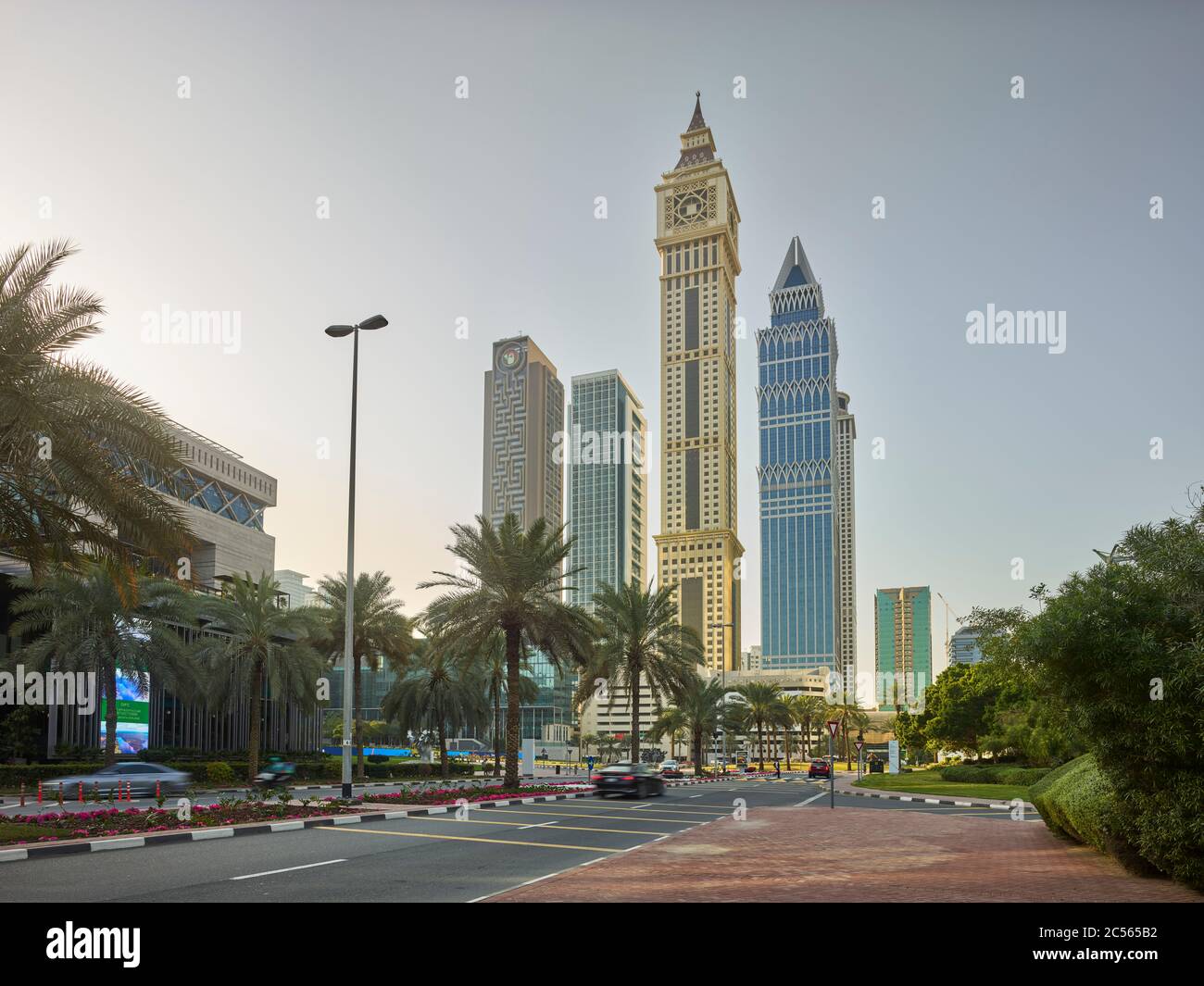 Al Yaqoub Tower, Dubai, United Arab Emirates Stock Photo - Alamy