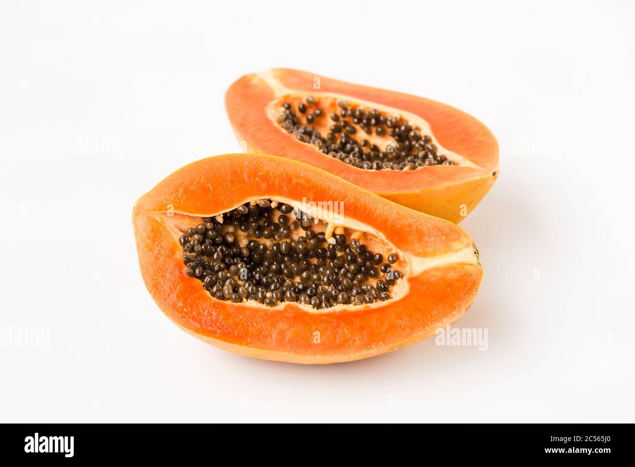Whole papaya hi-res stock photography and images - Alamy