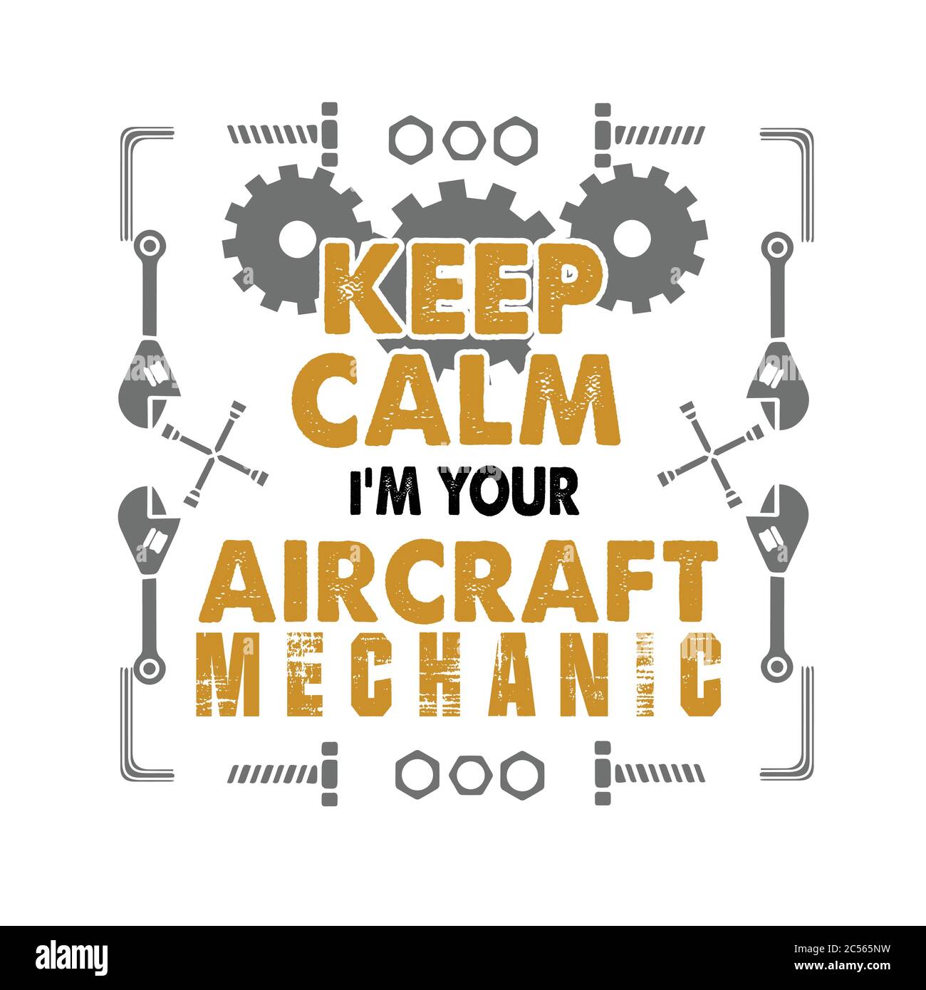 Mechanic Quote and Saying good for print. Keep calm I m your aircraft ...
