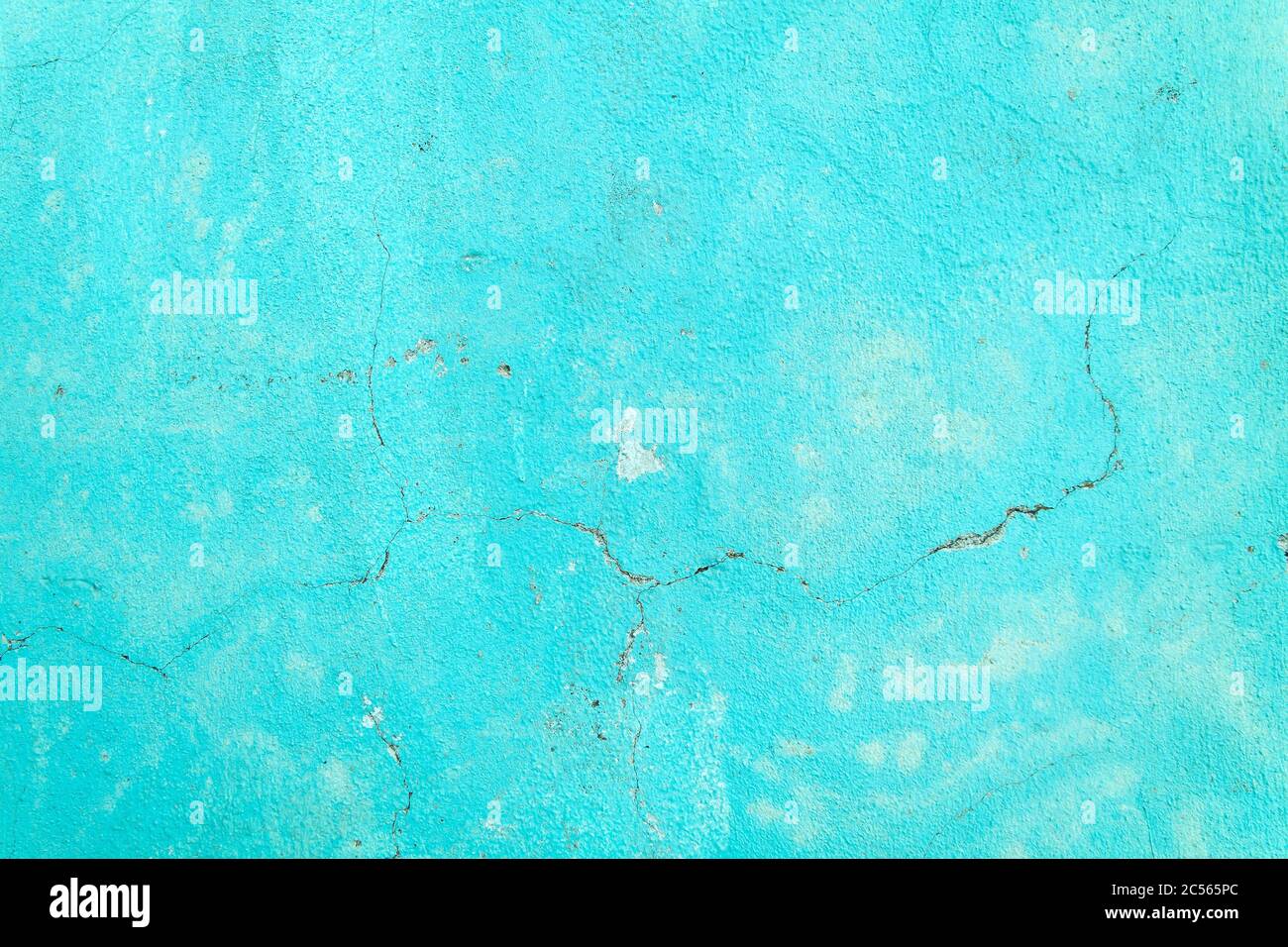 Damaged turquoise wall texture for a background Stock Photo - Alamy