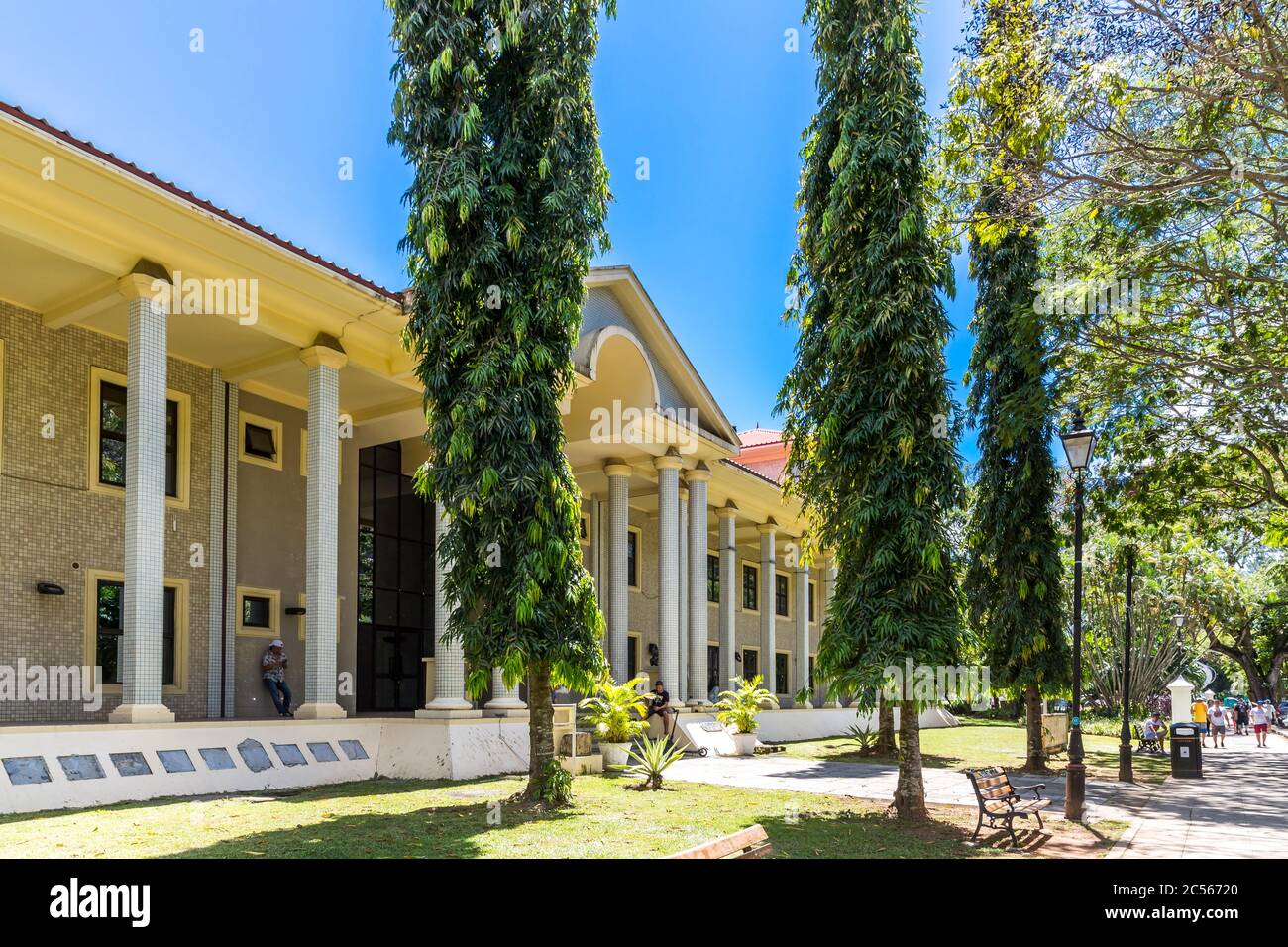National Library, Victoria, Mahe Island, Seychelles, Indian Ocean ...