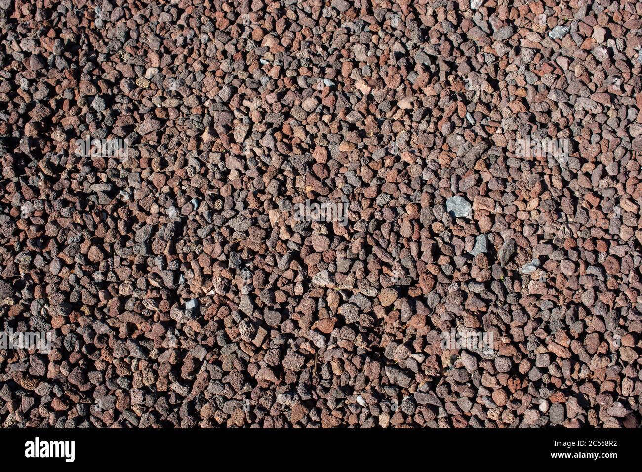 Background texture consist of full of little pebbles Stock Photo - Alamy
