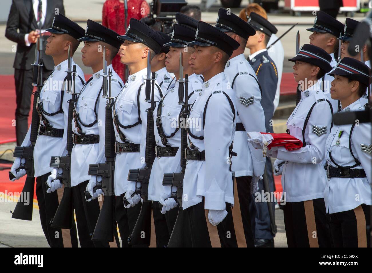 Hong kong handover ceremony hi-res stock photography and images - Alamy