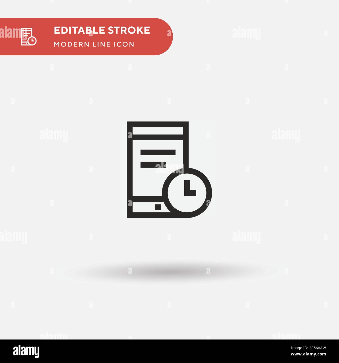 Testing Simple vector icon. Illustration symbol design template for web ...