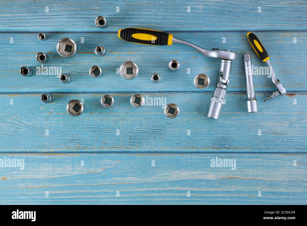 Auto mechanic tool kit has prepared tools hexagon set wrenches for ...