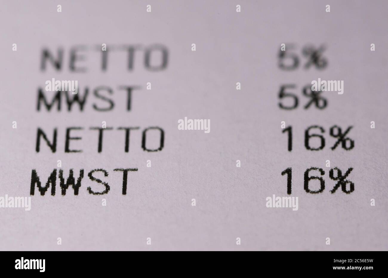 Vat receipt hi-res stock photography and images - Alamy