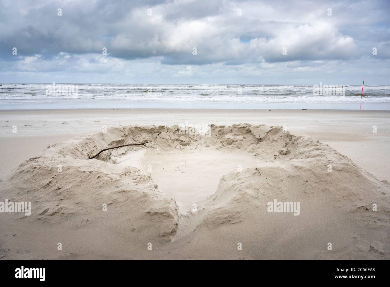 Sandcastles sandburg hi-res stock photography and images - Alamy