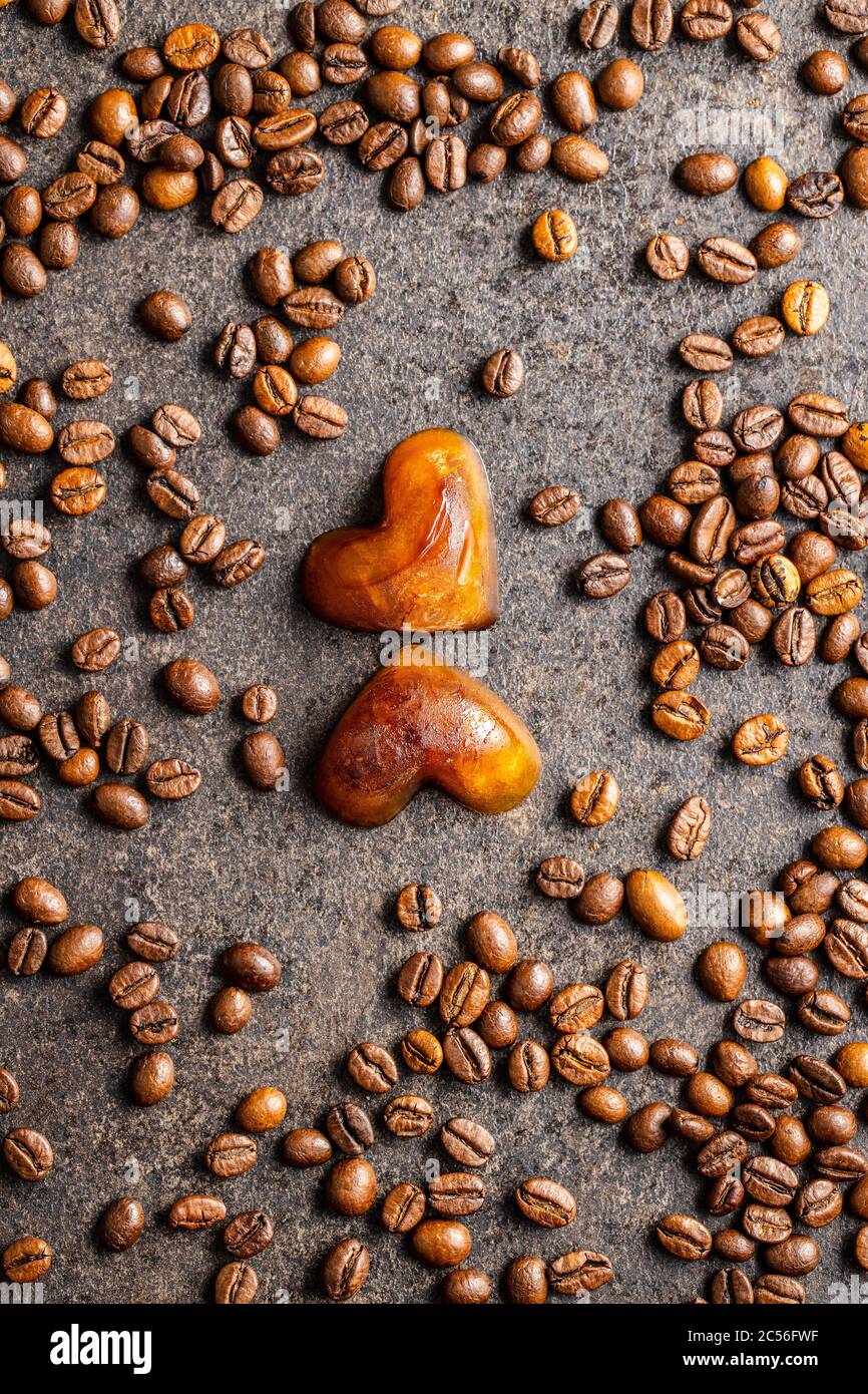 Frozen coffee beans hi-res stock photography and images - Alamy