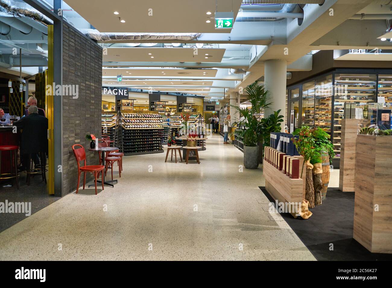 BERLIN, GERMANY - CIRCA SEPTEMBER, 2019: interior shot of the Kaufhaus ...