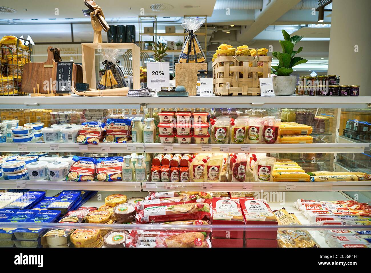 BERLIN, GERMANY - CIRCA SEPTEMBER, 2019: food on display at the ...
