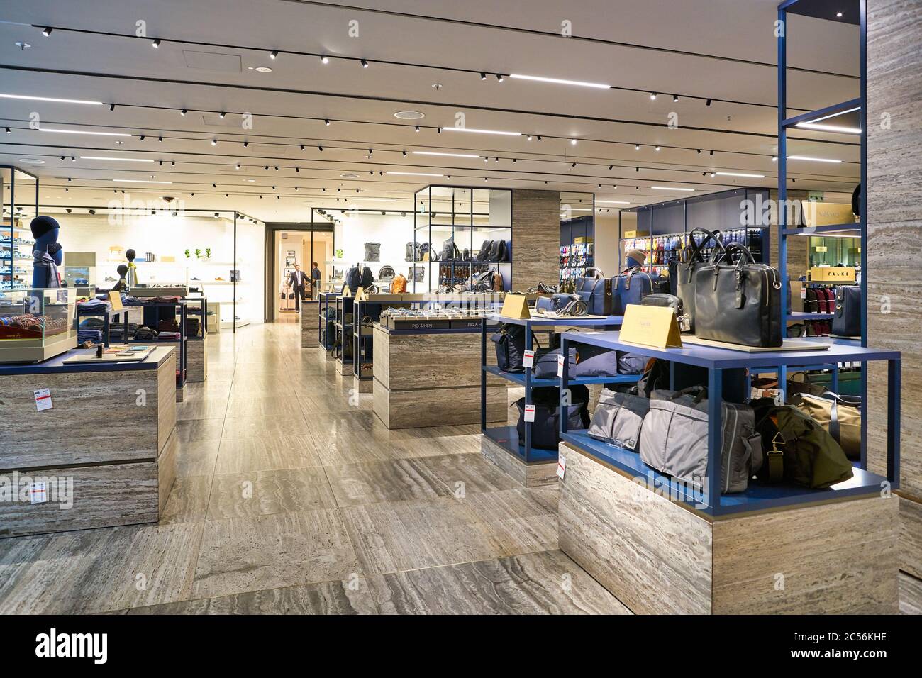 BERLIN, GERMANY - CIRCA SEPTEMBER, 2019: interior shot of the Kaufhaus ...