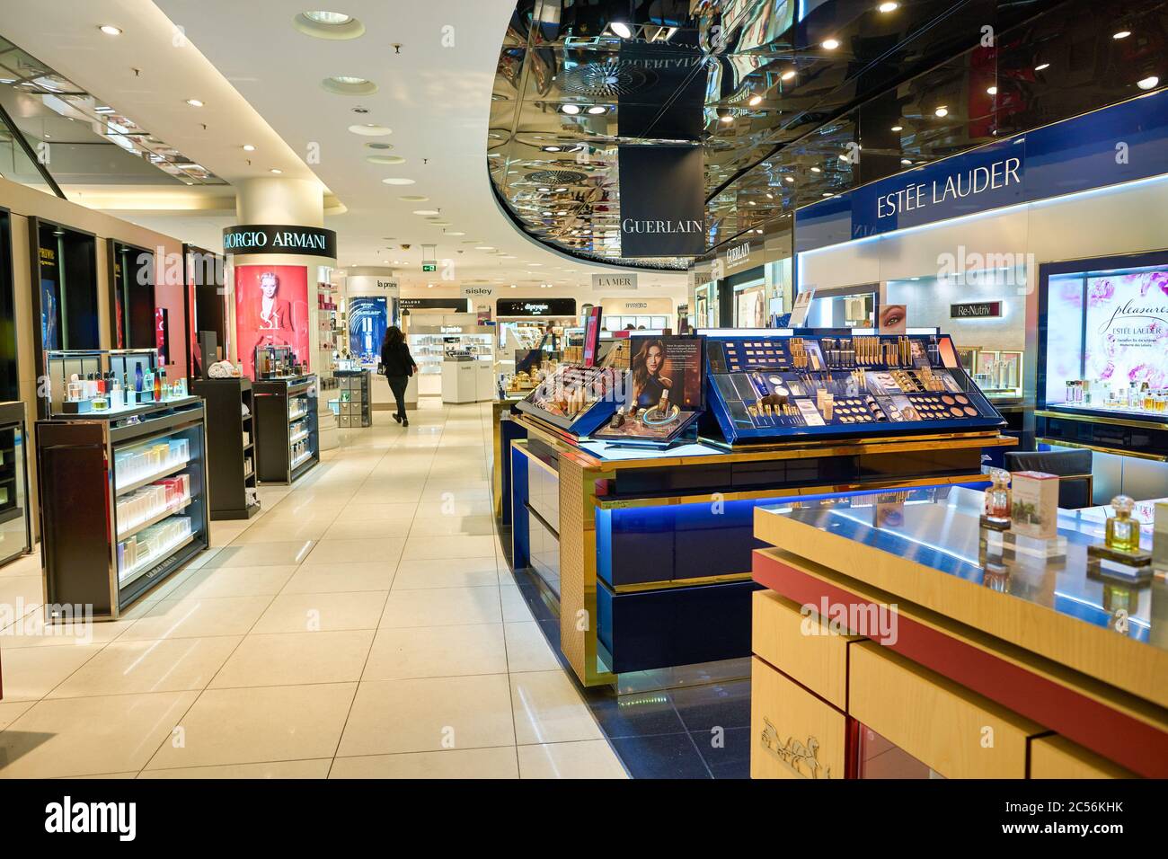 BERLIN, GERMANY - CIRCA SEPTEMBER, 2019: make up products on display at ...