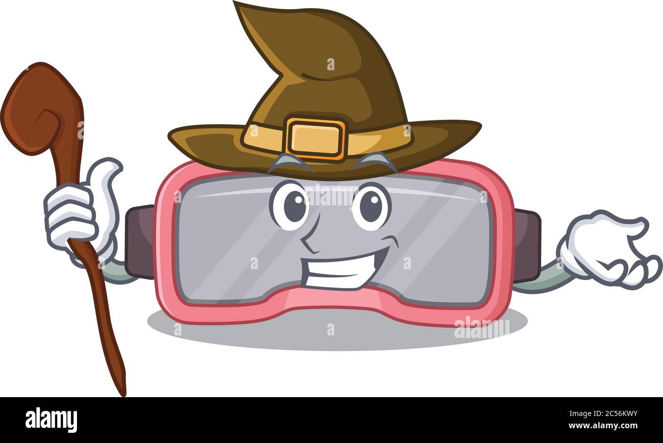 Witch with glasses Stock Vector Images - Alamy