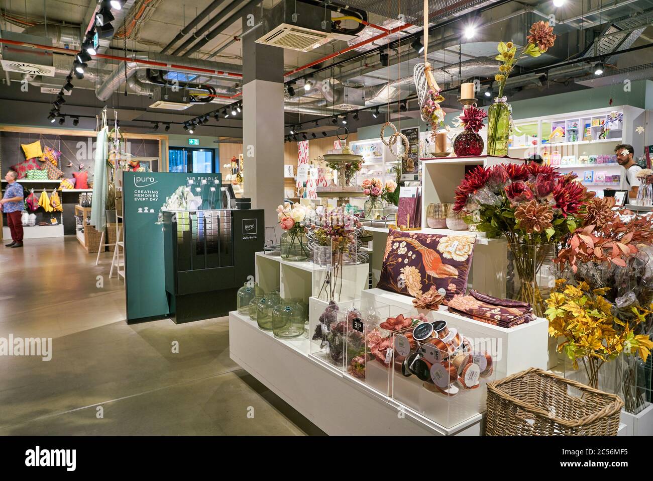 BERLIN, GERMANY - CIRCA SEPTEMBER, 2019: interior shot of Depot store ...