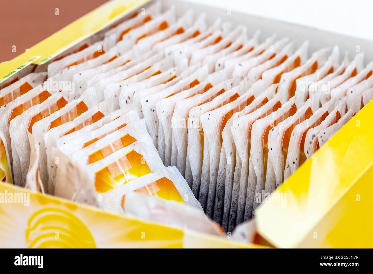 Open tea bag hi-res stock photography and images - Alamy