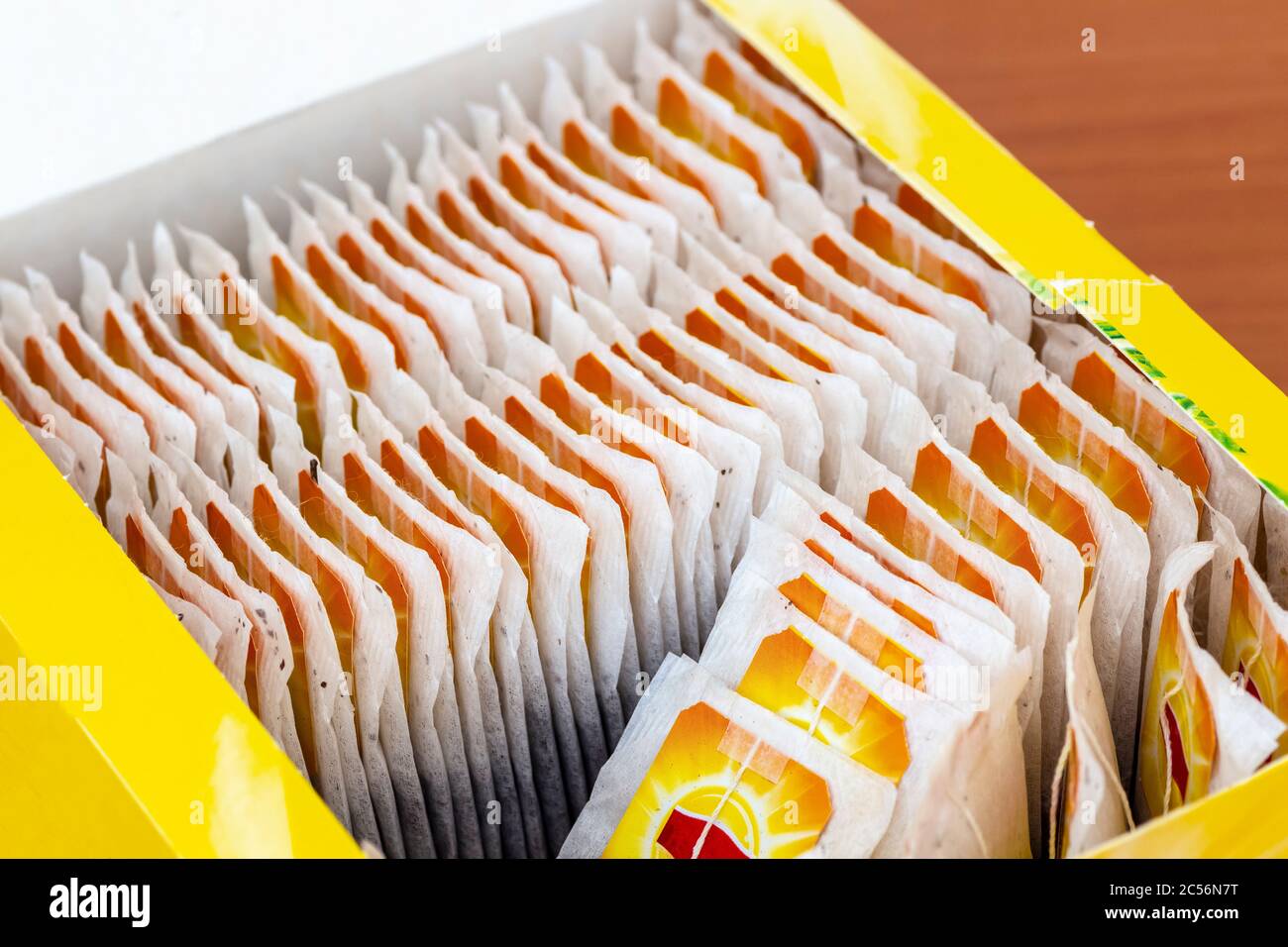 Open tea bag hi-res stock photography and images - Alamy