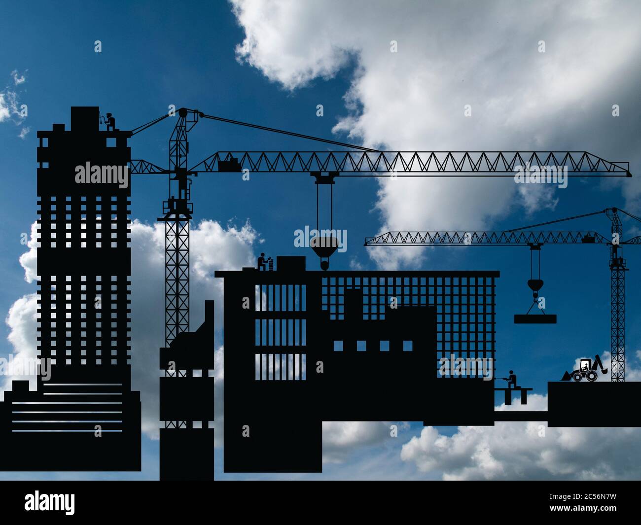 Generic Construction Project High Resolution Stock Photography and ...