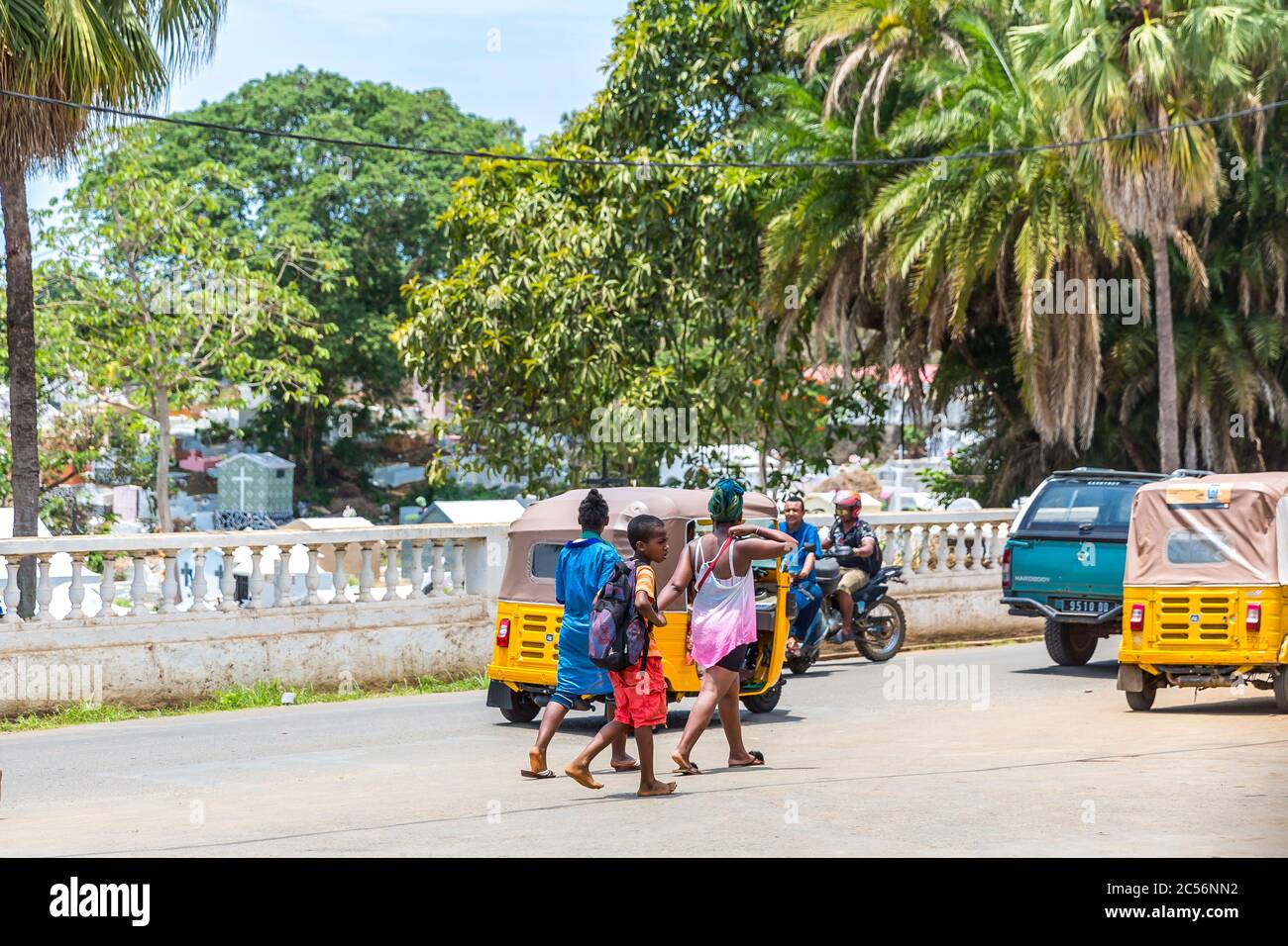 Indian ocean andoany city madagascar hi-res stock photography and ...