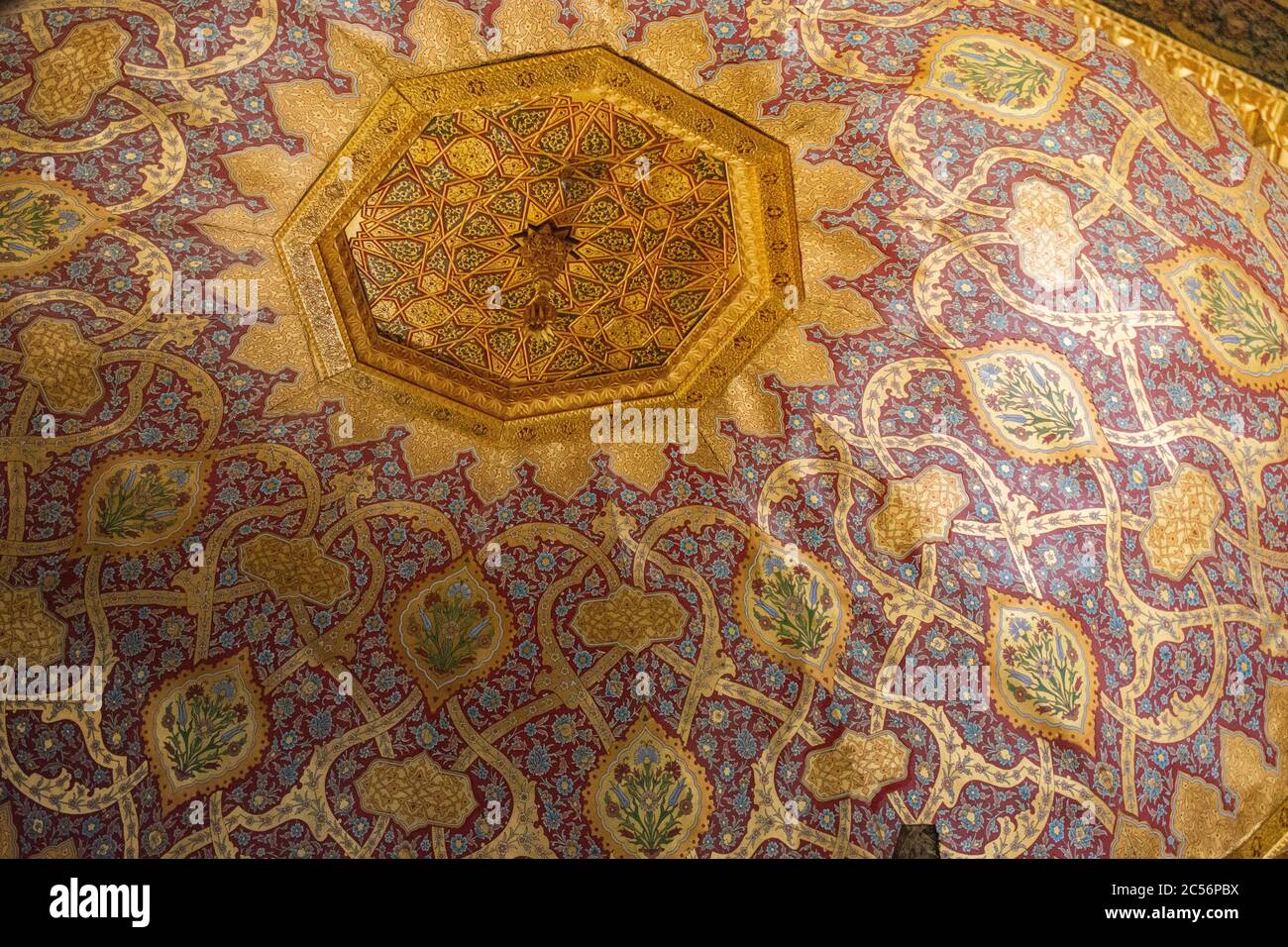 Fine example of Ottoman art patterns in view Stock Photo - Alamy