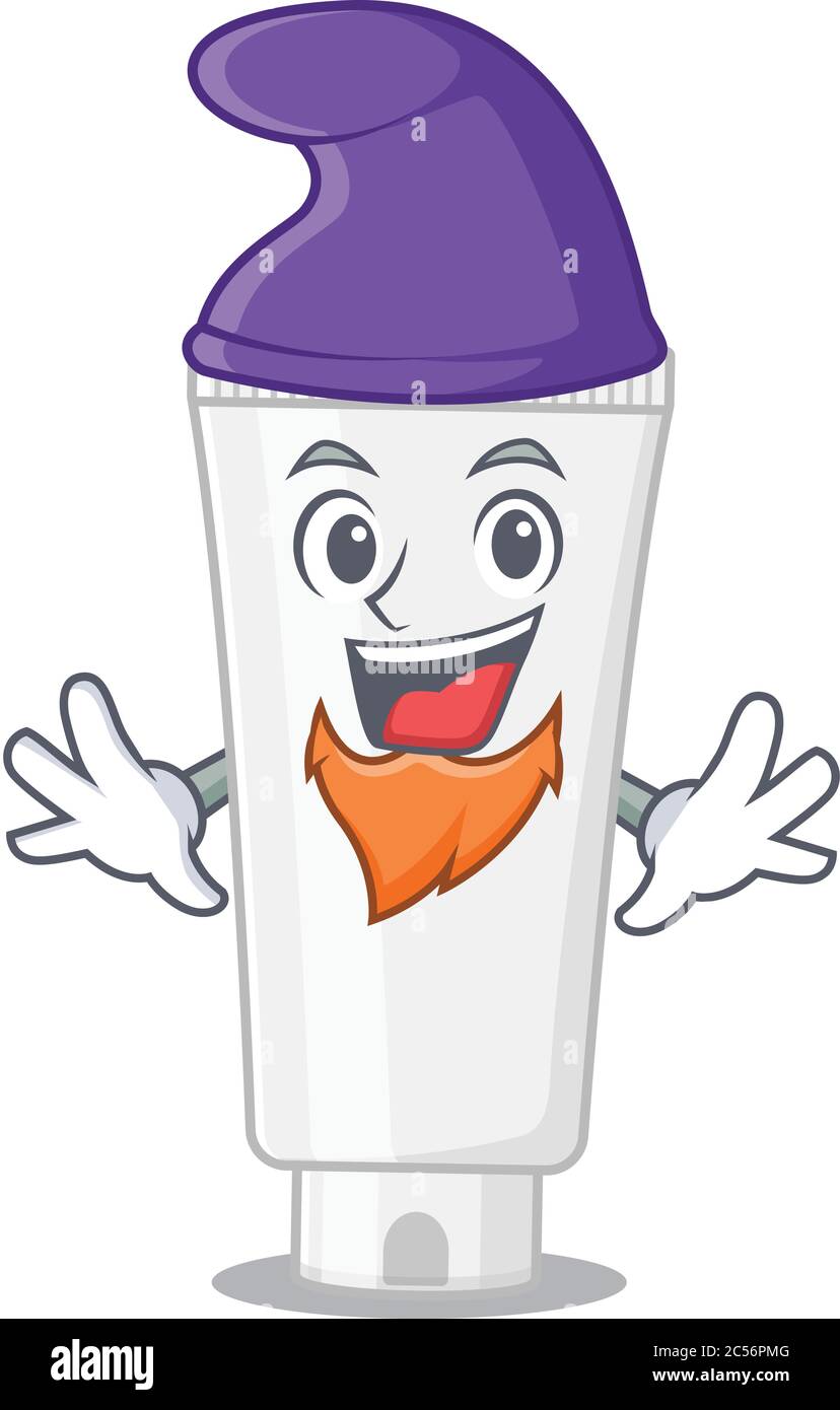 A gorgeous cartoon design of shower gel as an Elf fairytale character ...