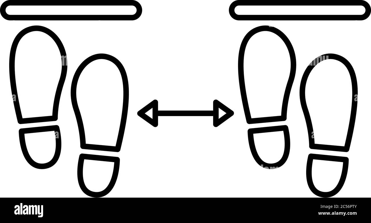 Measure distance with steps hi-res stock photography and images - Alamy