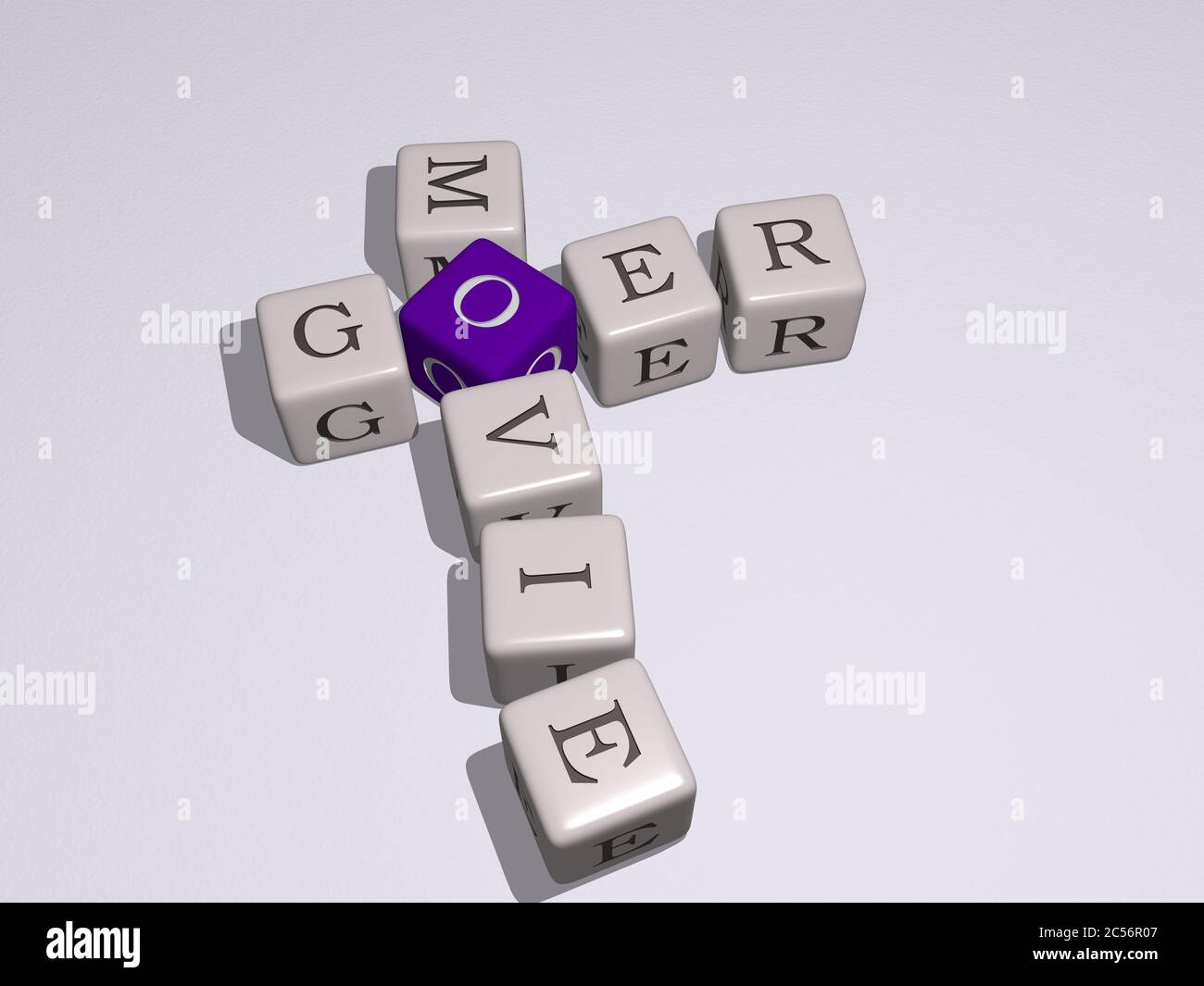 combination of movies tv words MOVIE GOER built by cubic letters from ...