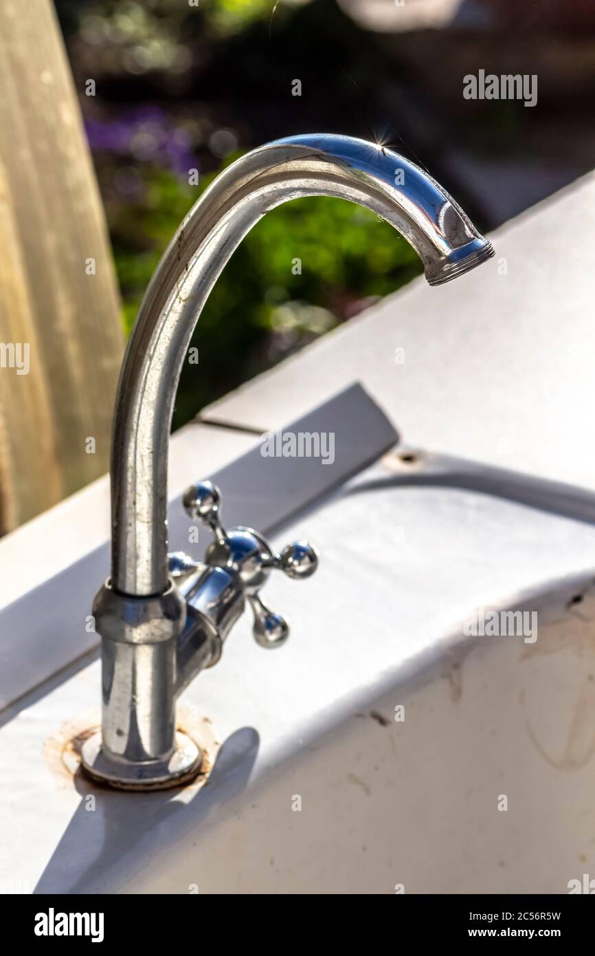 Outdoor water tap stainless steel hi-res stock photography and images ...
