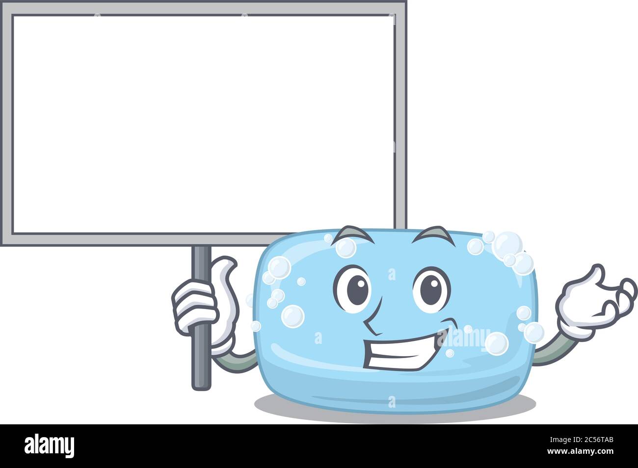 sweet Mascot design of soap bring a board Stock Vector Image & Art - Alamy