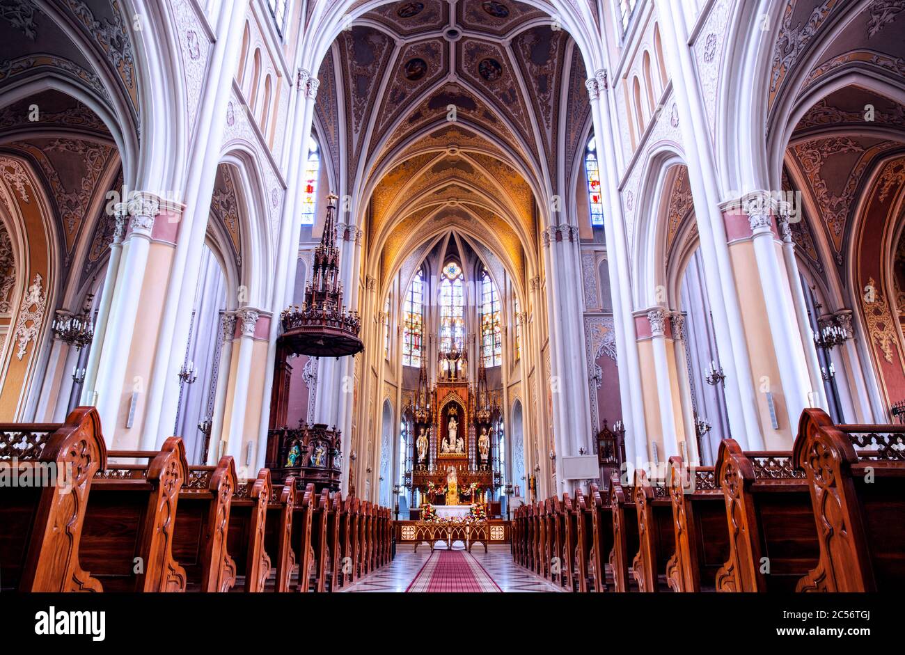 Cathedral of the Protection of the Holy Virgin in Radom. Beautifull ...