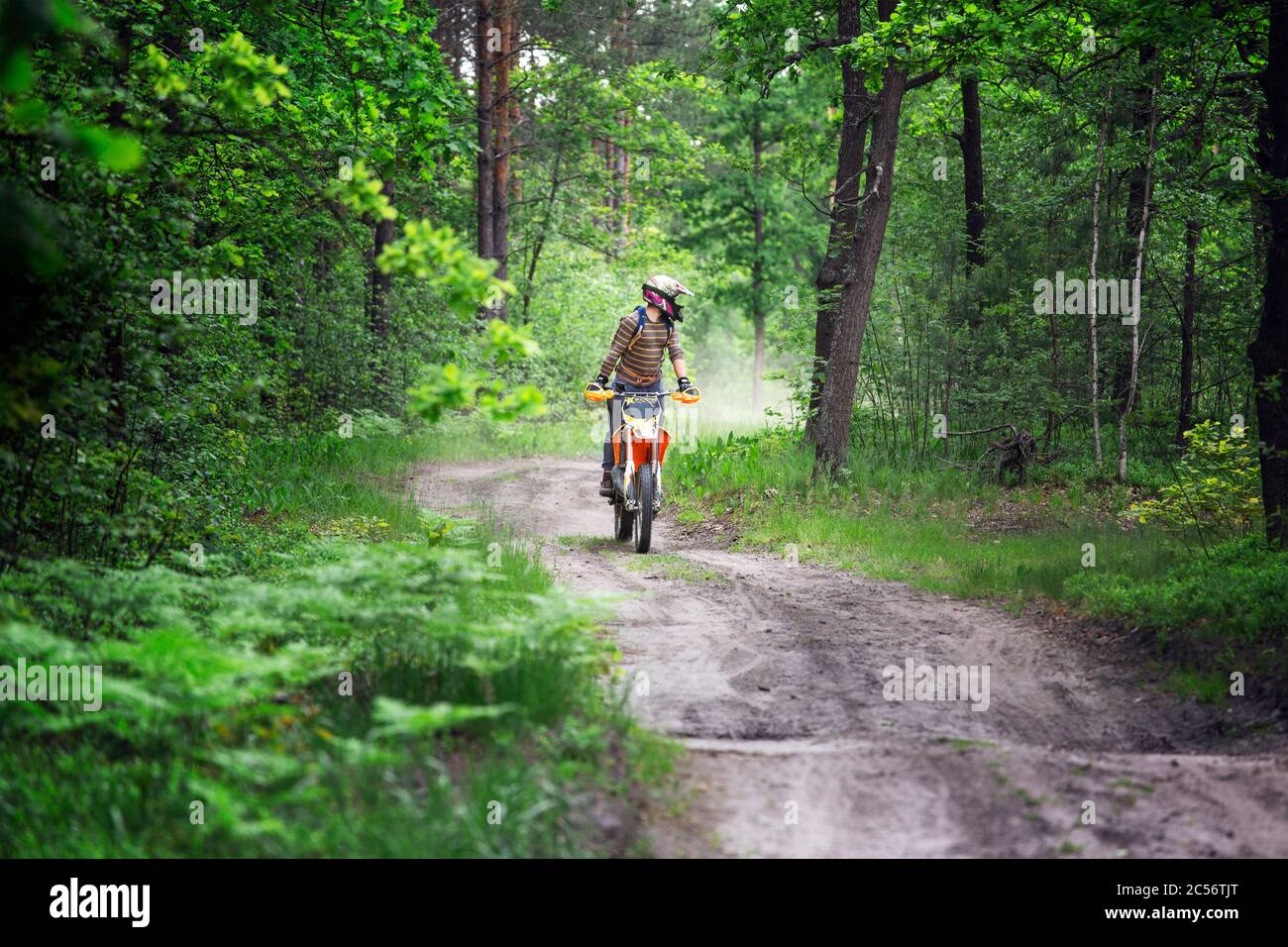 Biker cross hi-res stock photography and images - Alamy