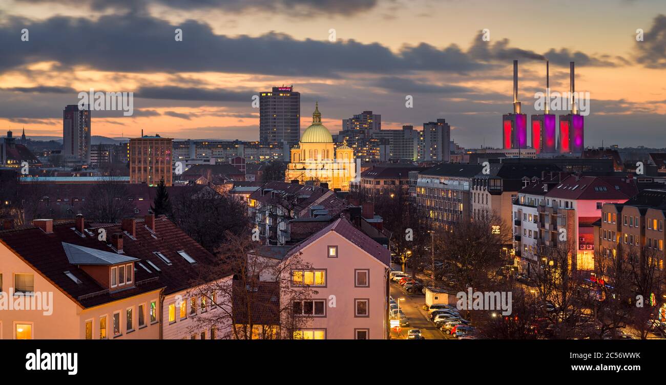 City skyline hanover germany hi-res stock photography and images - Alamy