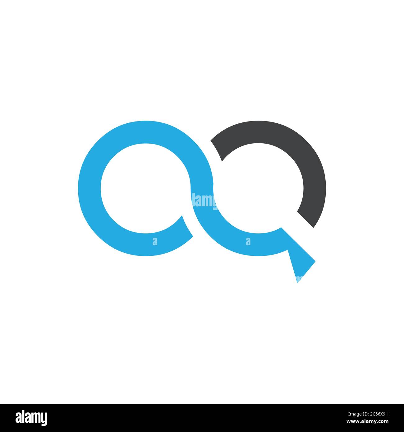 Oq technology sign Stock Vector Images - Alamy