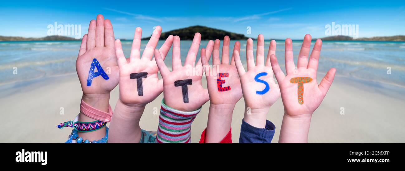 Attest text hi-res stock photography and images - Alamy