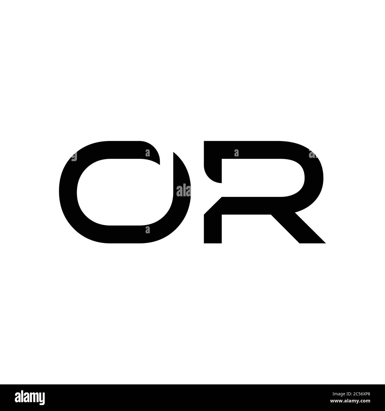Initial Letter OR Logo Design Vector Template. Abstract Letter Minimal ... Initial Letter OR Logo Design Vector Template. Abstract Letter Minimal ...