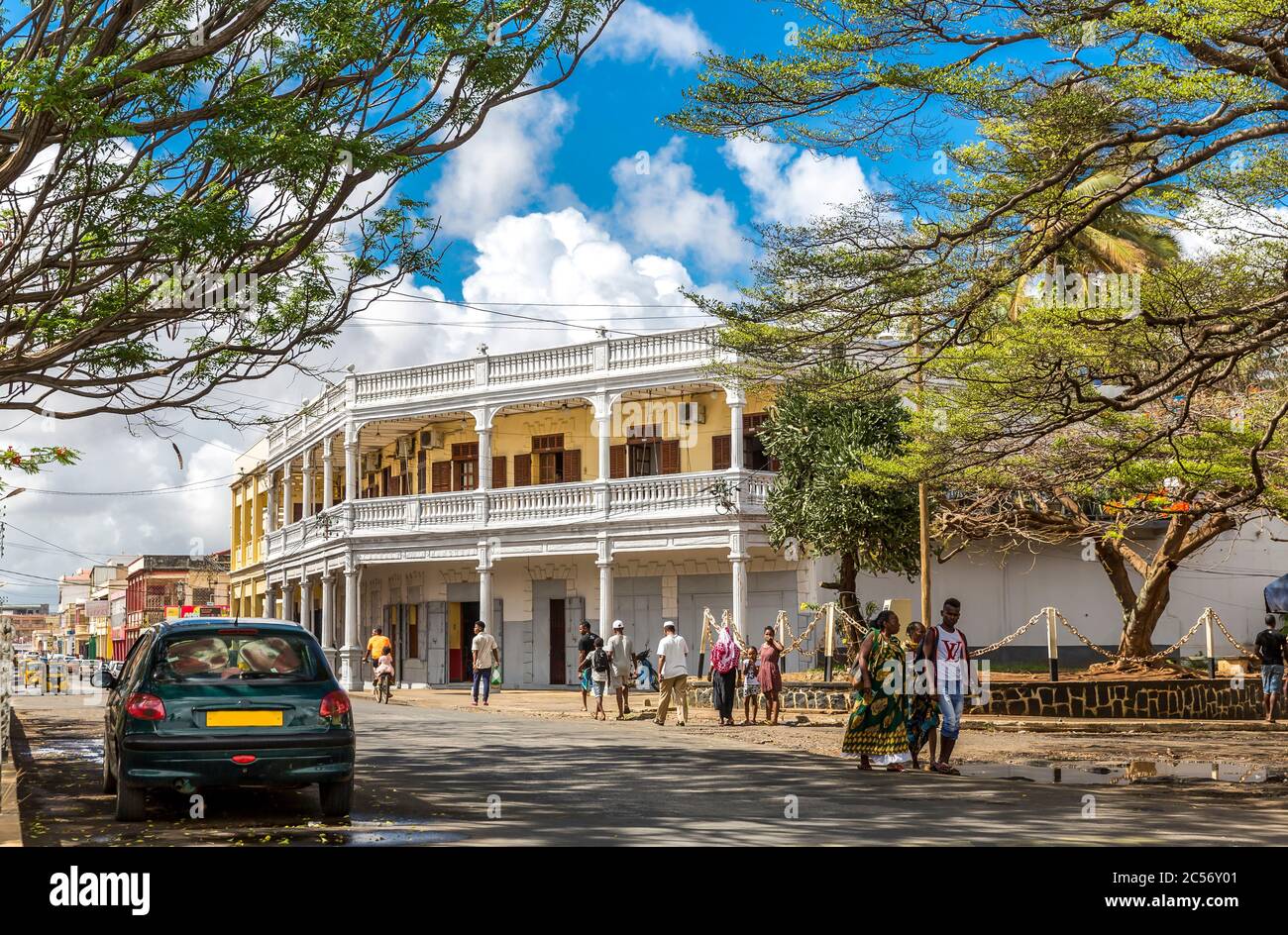 Street in Diego Suarez, Antsiranana, Diego Suarez, Madagascar, Africa ...