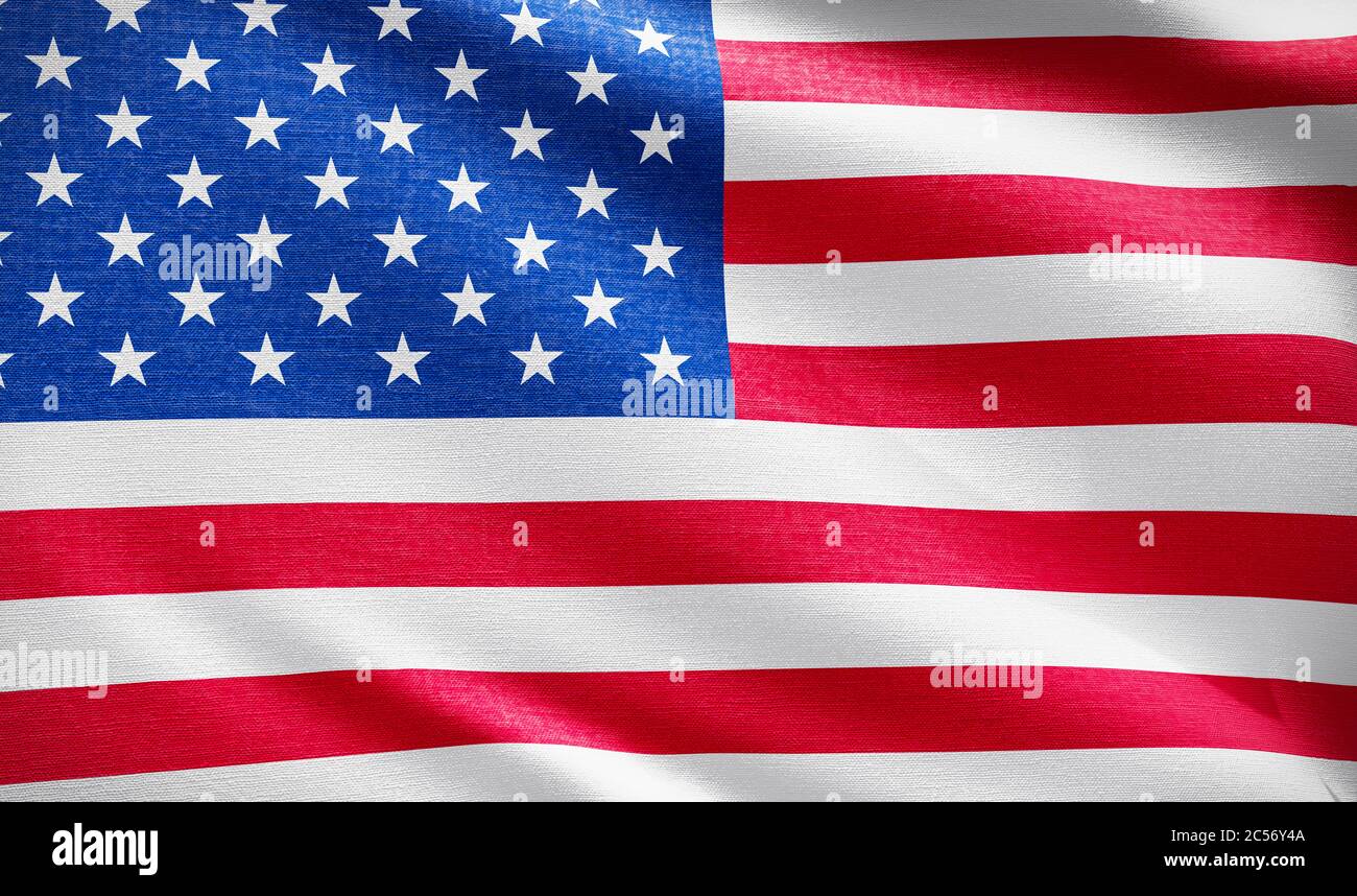 American Flag High Resolution Banner