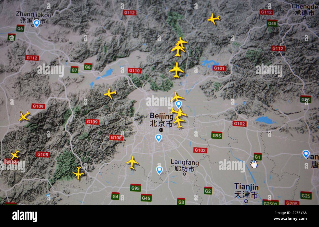 Planisphere route map hi-res stock photography and images - Alamy