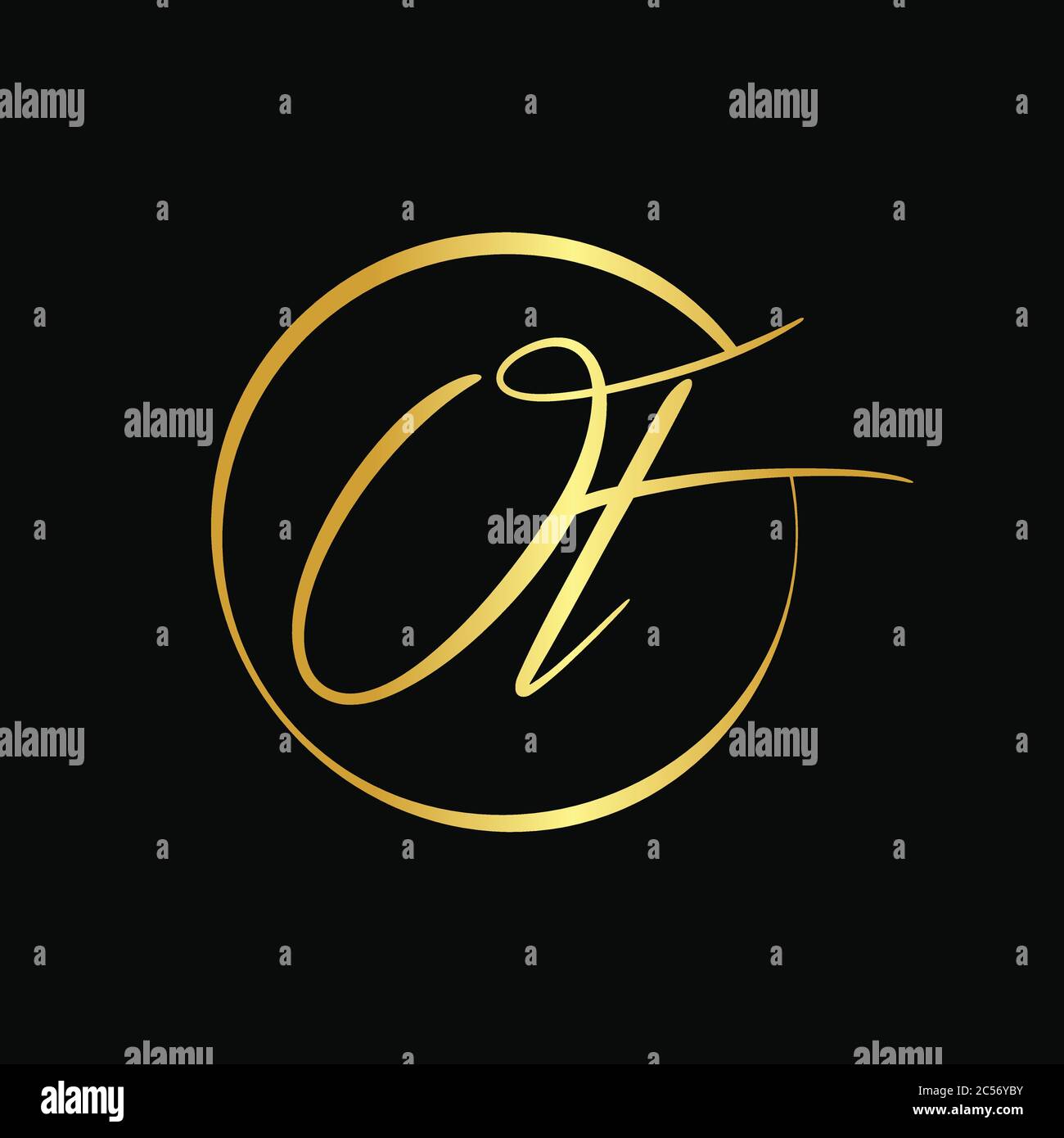 Initial Letter OT Logo Design Vector Template. Abstract Letter Minimal ...