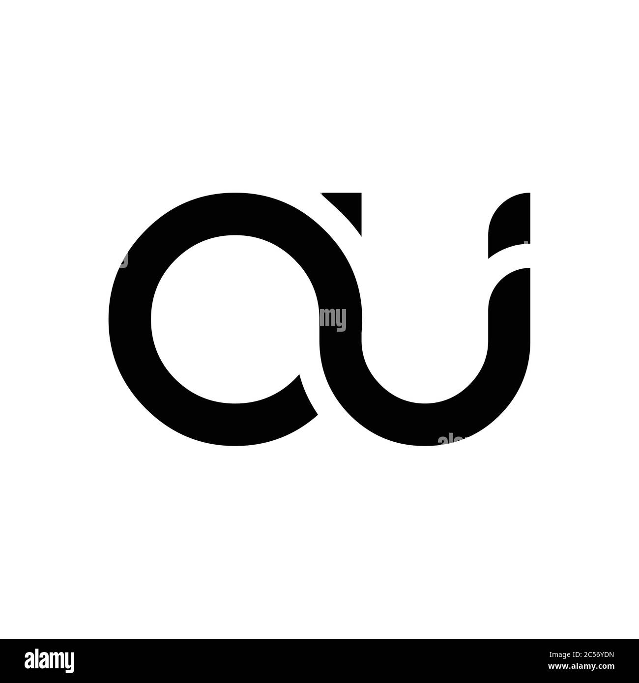Initial Letter OU Logo Design Vector Template. Abstract Letter Minimal ... Initial Letter OU Logo Design Vector Template. Abstract Letter Minimal ...