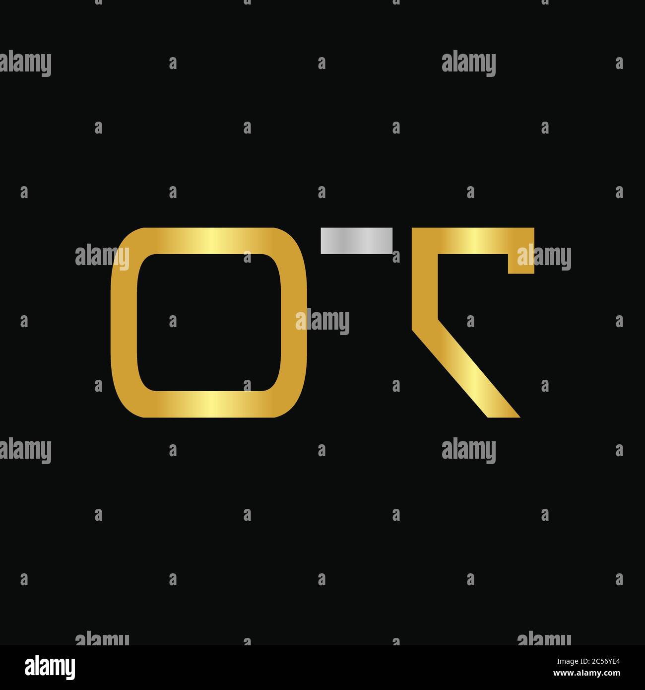 Initial Letter OT Logo Design Vector Template. Abstract Letter Minimal ...