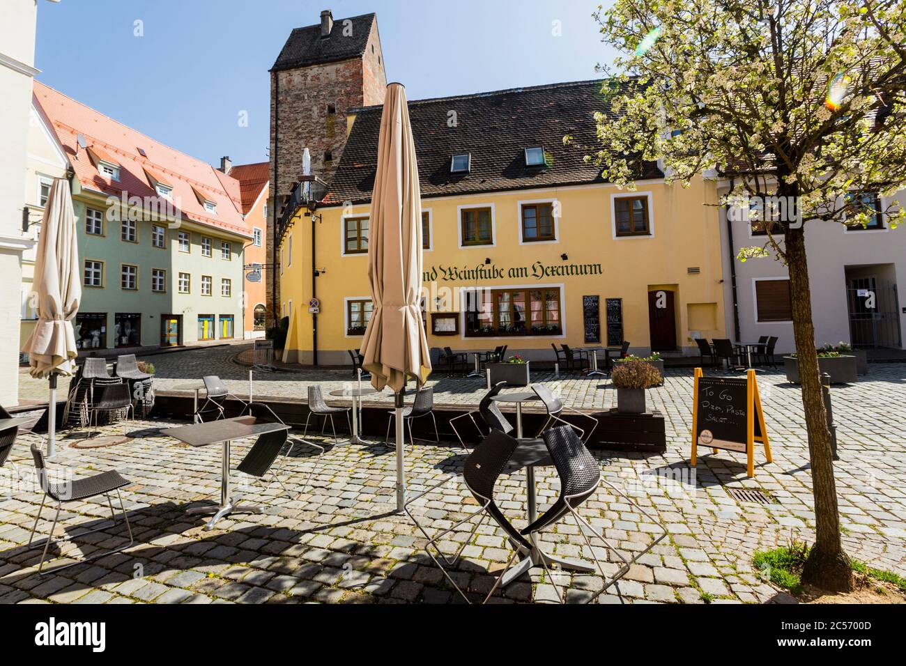 Germany, Bavaria, Landsberg am Lech, city center Stock Photo - Alamy