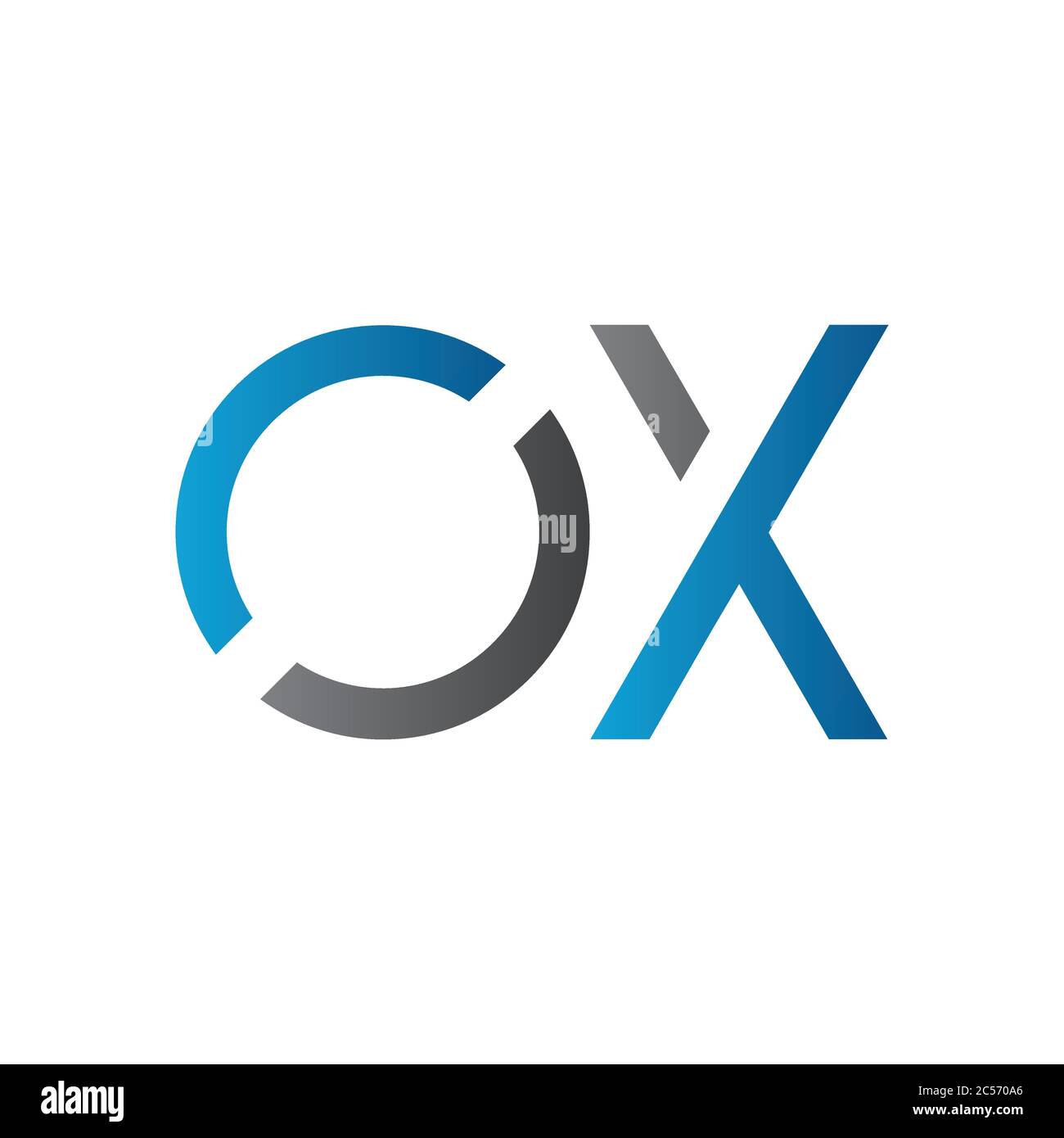 Initial Letter OX Logo Design Vector Template. Abstract Letter Minimal ... Initial Letter OX Logo Design Vector Template. Abstract Letter Minimal ...