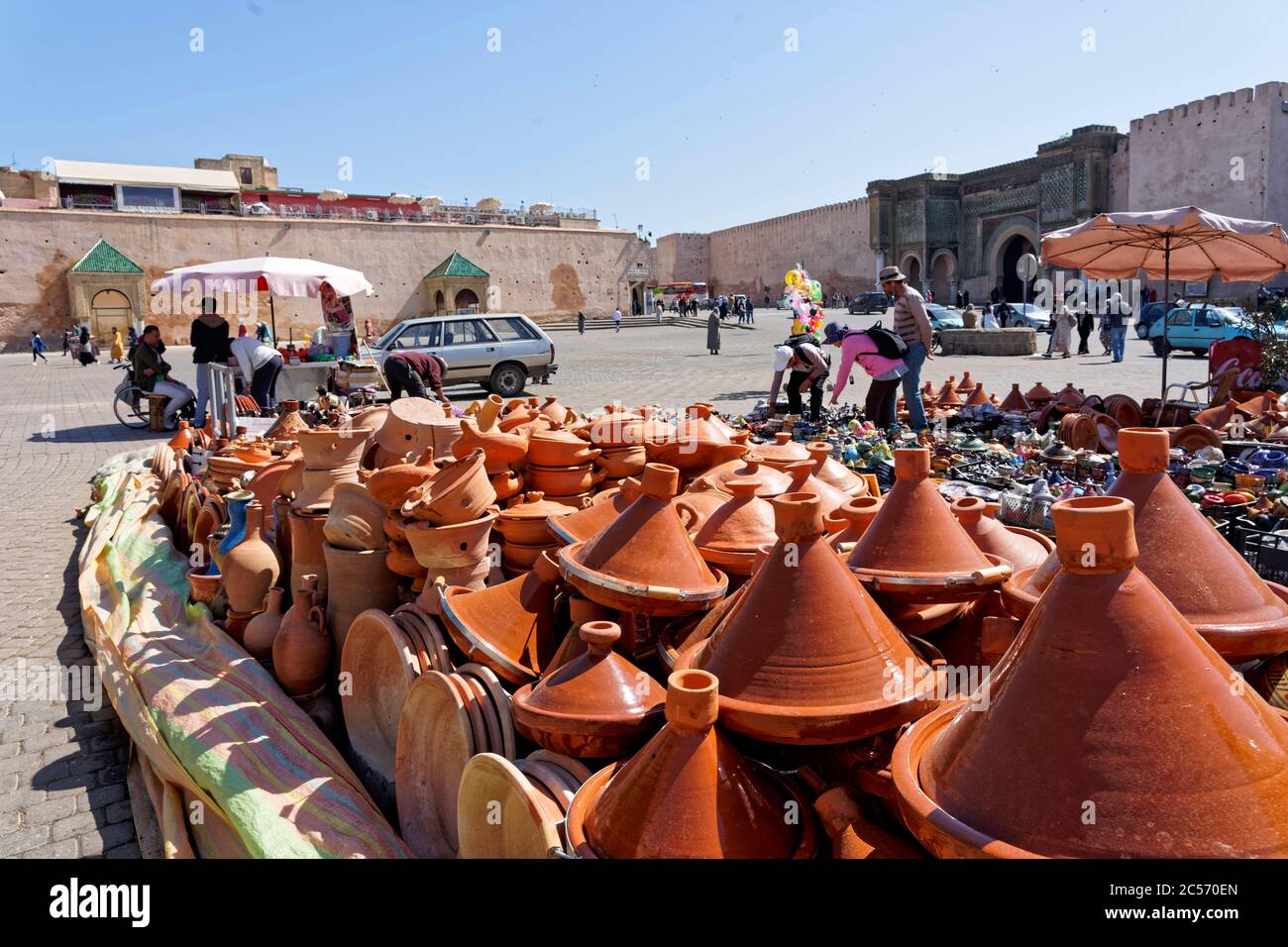Morocco, Meknes, market Stock Photo - Alamy