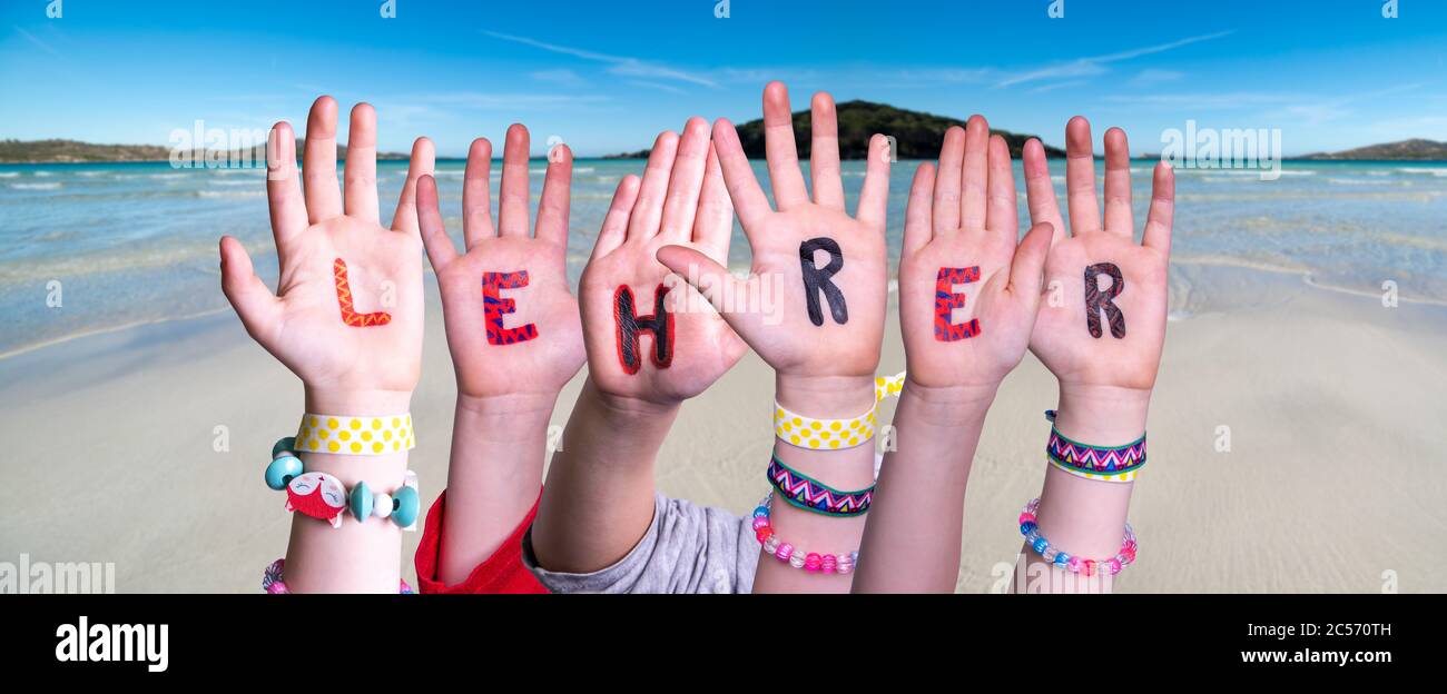 Teacher word hi-res stock photography and images - Alamy