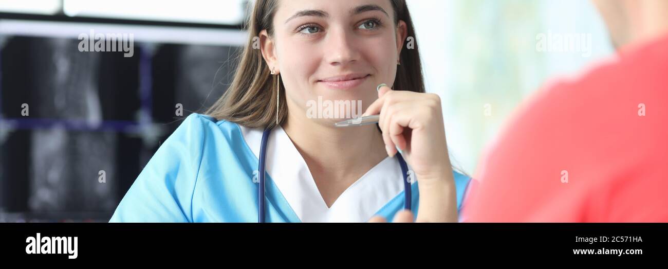 Clinic worker hi-res stock photography and images - Alamy