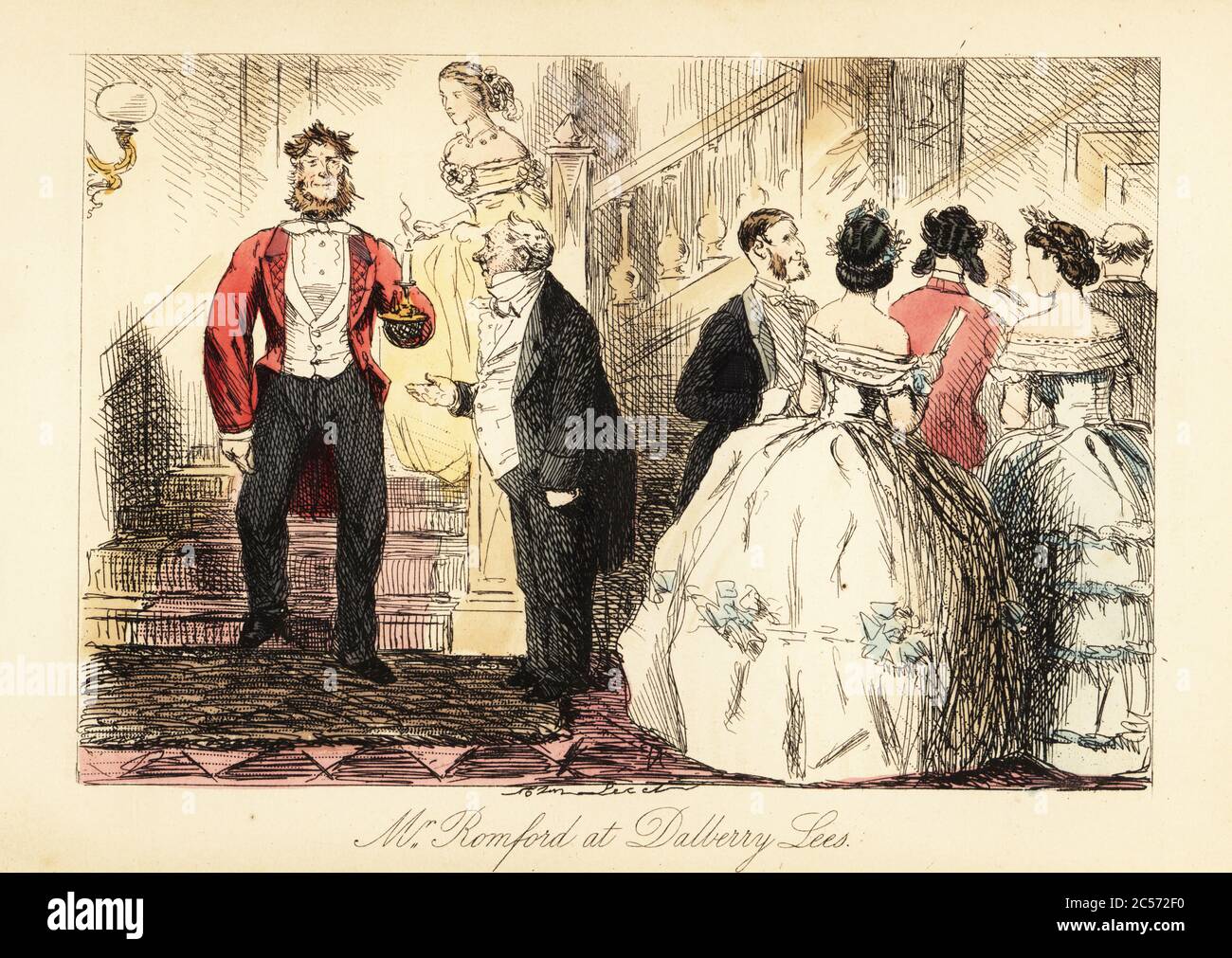 English gentleman in formal clothes attending a dinner, 19th century ...